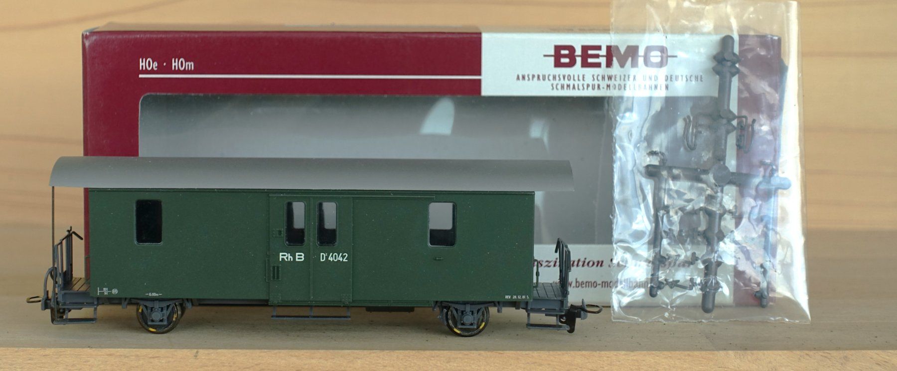 RhB D2 4042, Bemo Art. 3265 112, DC. (Neu (gemäss Beschreibung)) in Horw für CHF 25 – mit ...
