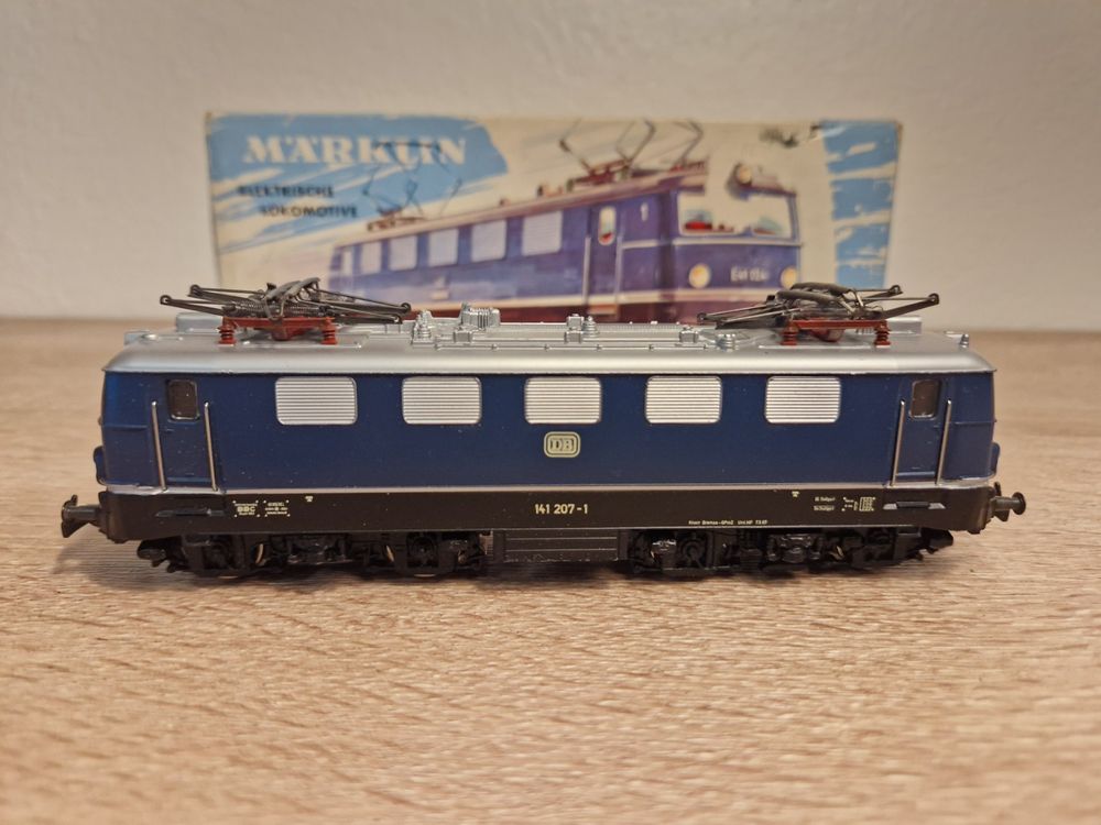 Märklin 3034 E-Lok BR 141 DB H0 (1) (D'occasion) à St-Aubin-Sauges pour ...
