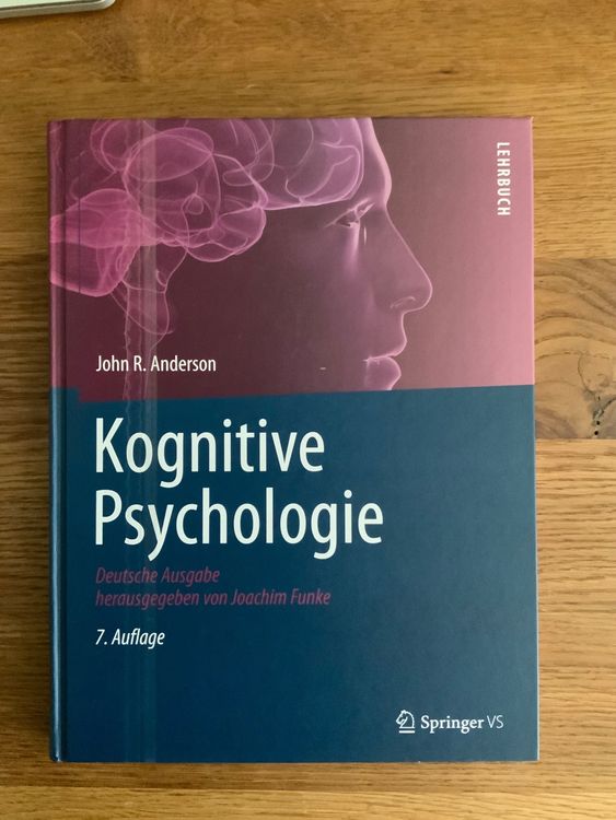 Kognitive Psychologie - John R. Anderson 7. Auflage (Neu (gemäss ...