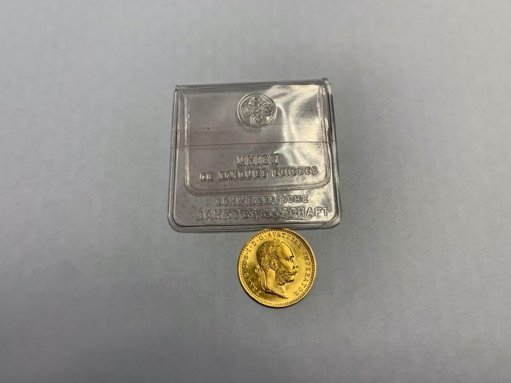 1 Dukat Goldmünze Franz Joseph 1915 (Neu (gemäss Beschreibung)) in ...