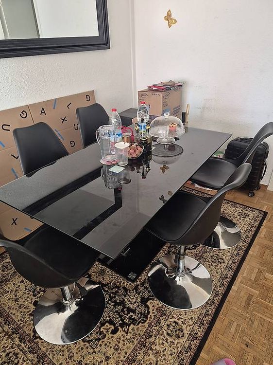Table & 6 chaise (D'occasion) à Meyrin pour CHF 150 – retrait ...