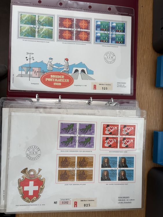 Album mit 41 Grossbriefe /Luxusbriefe Schweiz (Gebraucht) in Murgenthal für CHF 30 – mit ...