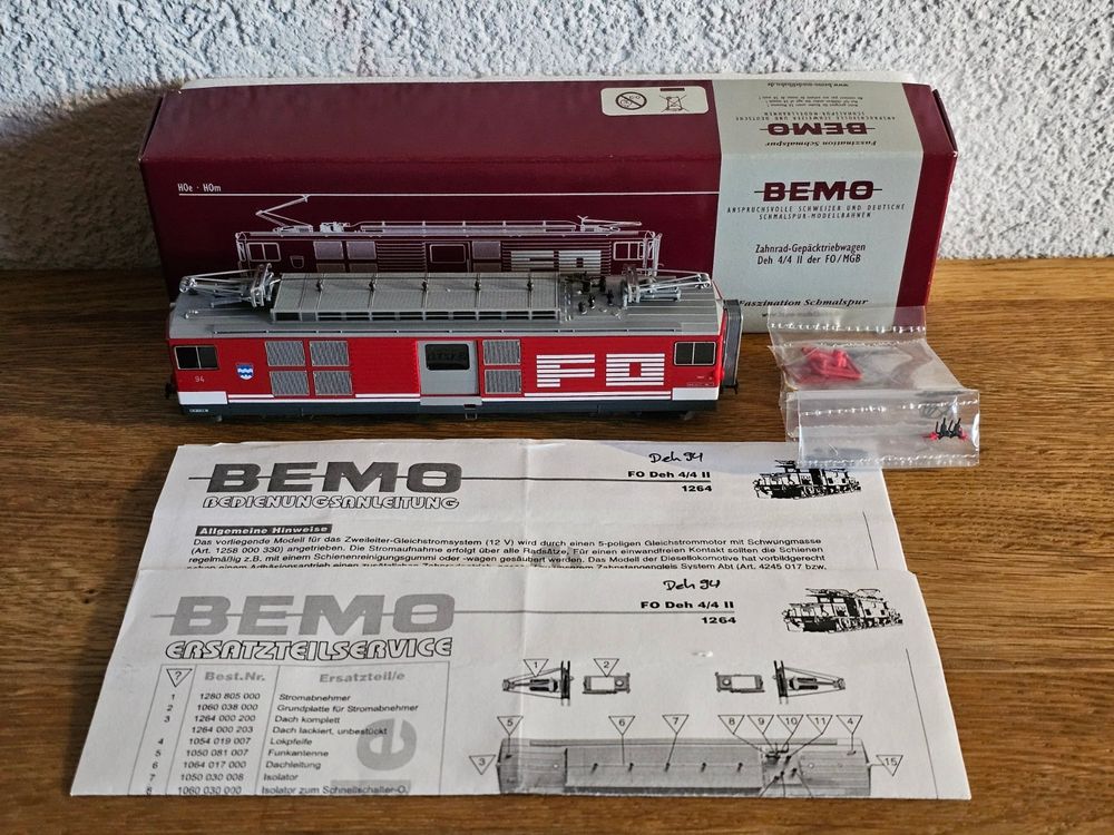 BEMO 1264 214 FO Deh 4/4 II 94 "Fiesch" (Neu (gemäss Beschreibung)) in ...