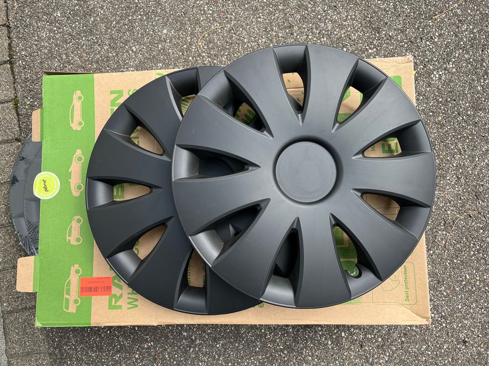 Radkappen Radzierblenden schwarz matt 15" (Gebraucht) in Basel für CHF ...