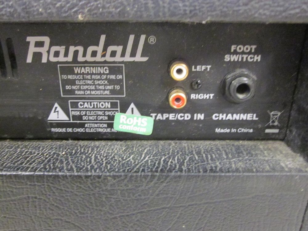 Verstärker Randall RX 20 D Ampli Guitare (Gebraucht) in Grand-lancy für CHF 10 – mit Lieferung ...