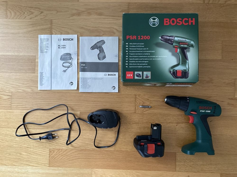 Bosch PSR 1200 Akkuschrauber, 12V, guter Zustand (Gebraucht) in ...