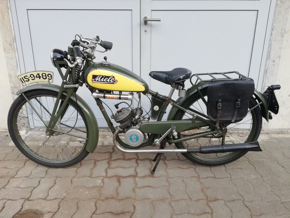 Oldtimer Motorrad Miele 98Ccm Ältere Restauration – XVSK