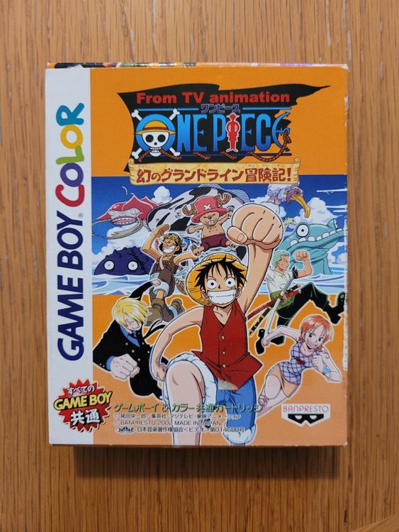 Gameboy Color One Piece Orange komplett Japan GBC (Gebraucht) in ...
