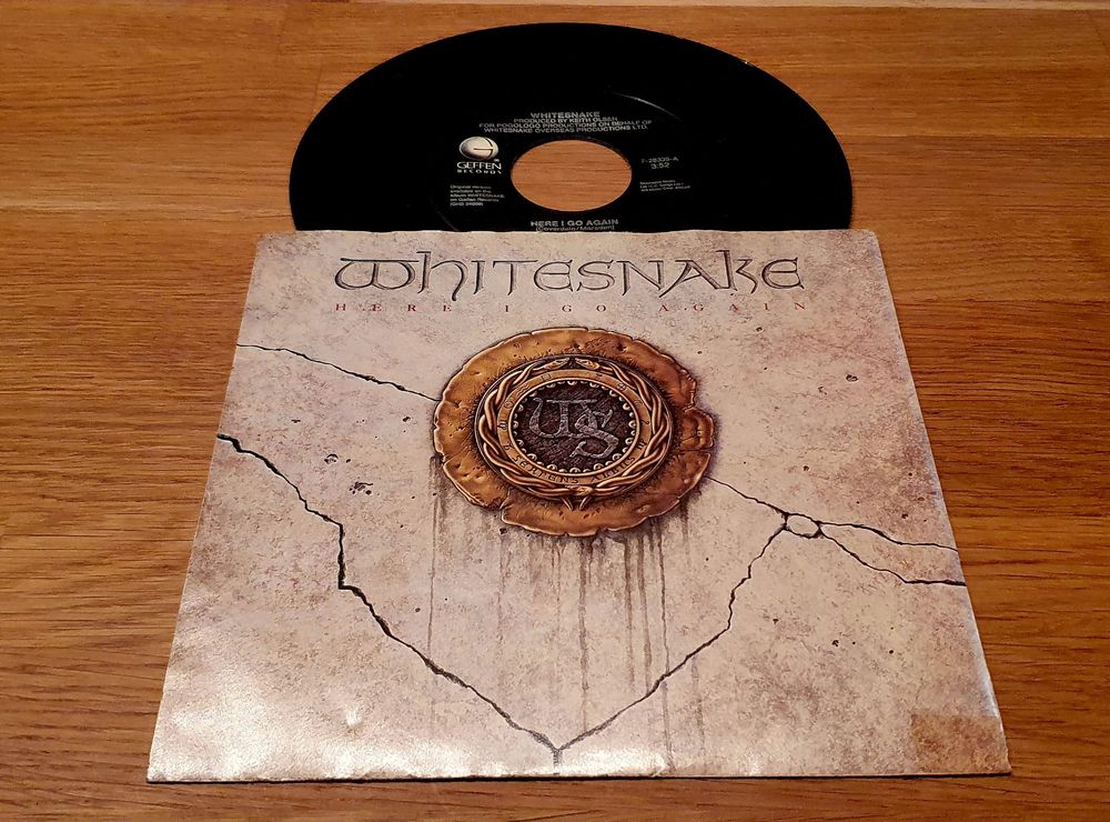 WHITESNAKE, Here I go again, USA Single, Neuwertig! (Neu (gemäss ...