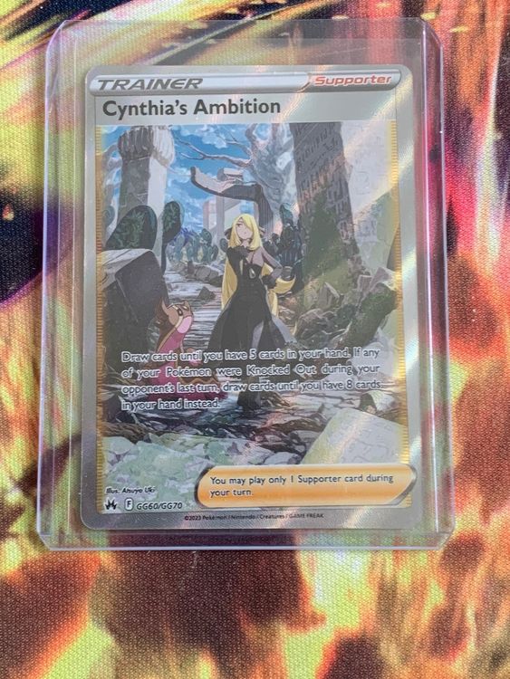 Carte Pokemon Cynthia’s Ambition alt (Neu (gemäss Beschreibung)) in ...