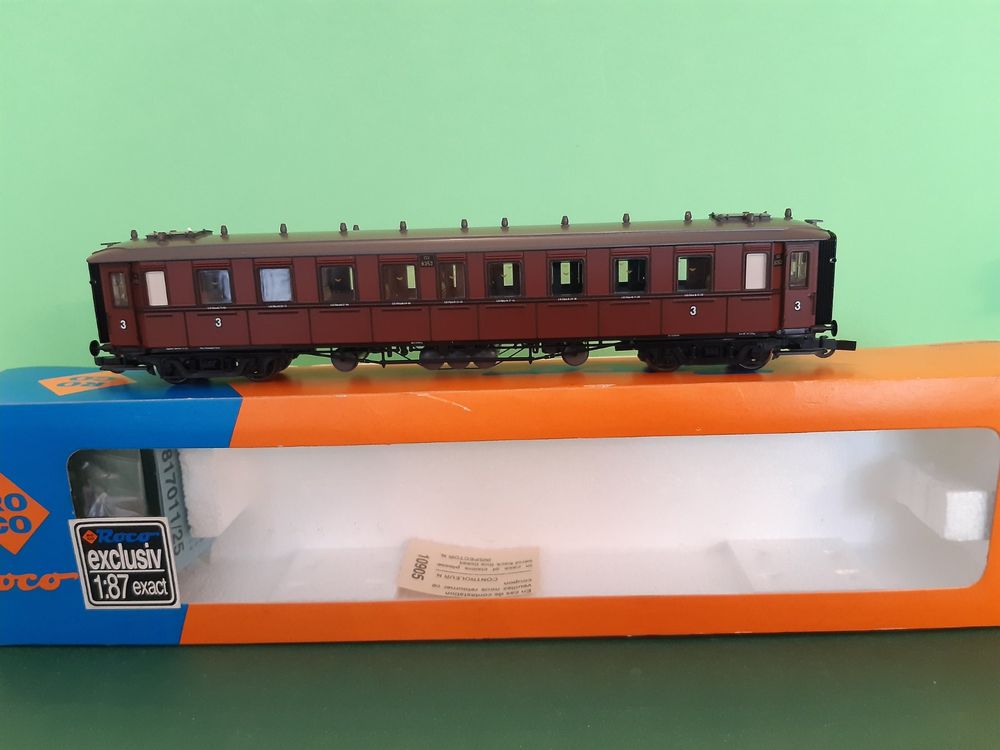Roco Personenwagen 3.Klasse der KWStE (Gebraucht) in Bassersdorf für ...