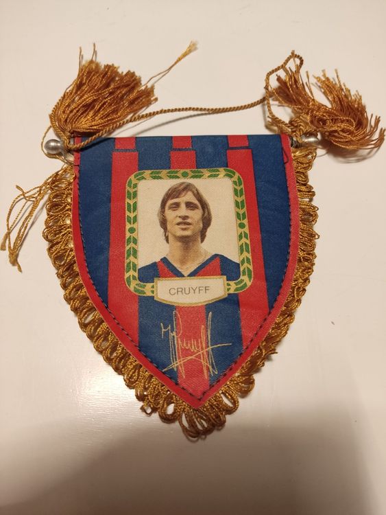 Fanion FC Barcelone / Johan Cruyff | Kaufen auf Ricardo