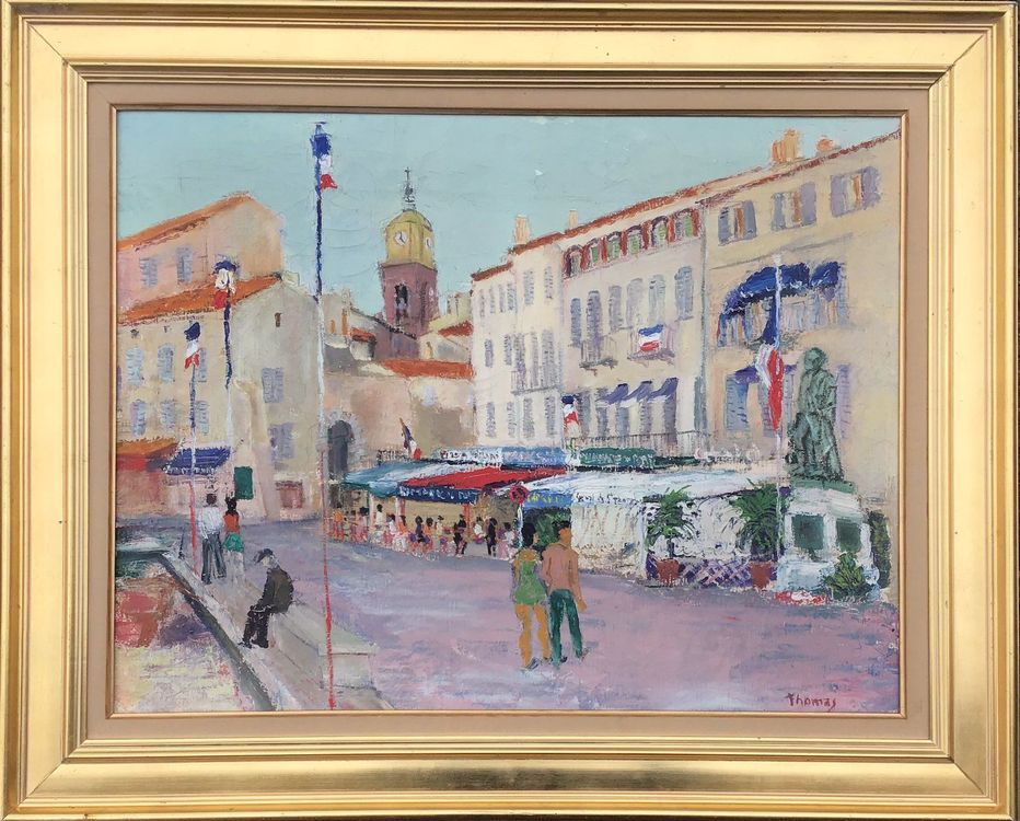 Marcel THOMAS (1909-2000)Orig. Gemälde | Kaufen auf Ricardo