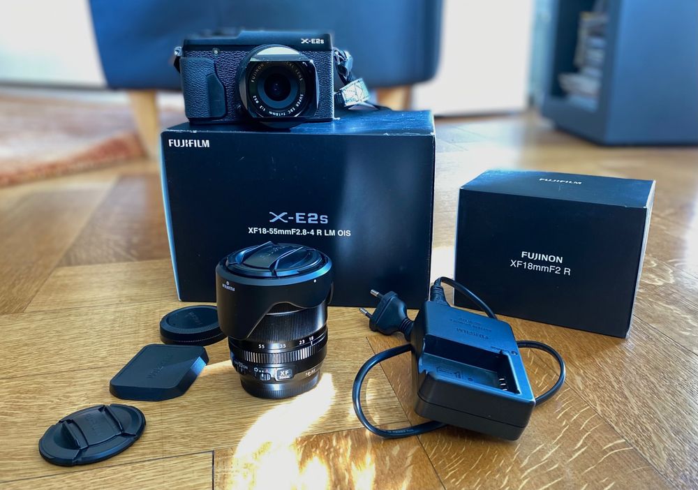 Fujifilm XE2S + XF 18 f/2 R + XF 18-55 2.8 - 4 LM OIS | Kaufen auf Ricardo