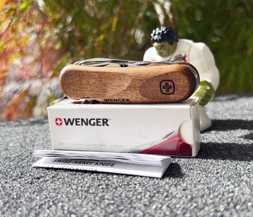Wenger Evo Wood 14 mit Holzschalen NEU mit OVP ab 1.- CHF..! (Neu ...