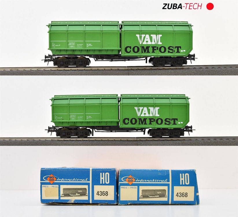 2x Roco 4368 Kompostwagen NS H0 WS OVP | Kaufen auf Ricardo