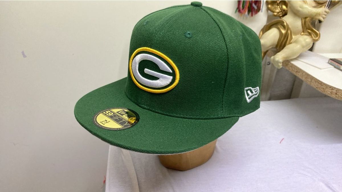 New Era 59Fifty Green Bay Packers Cap - Grösse 7 1/2 (Gebraucht) in ...