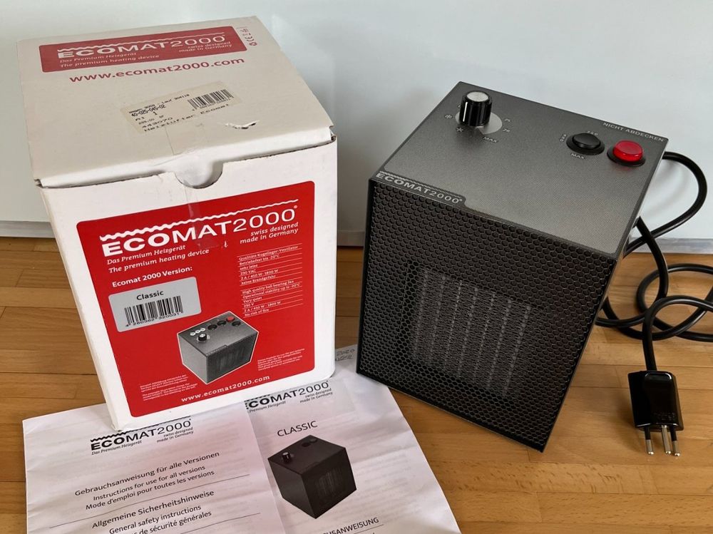 ECOMAT 2000 Classic Heizlüfter (Gebraucht) in Baar für CHF 269 – mit ...