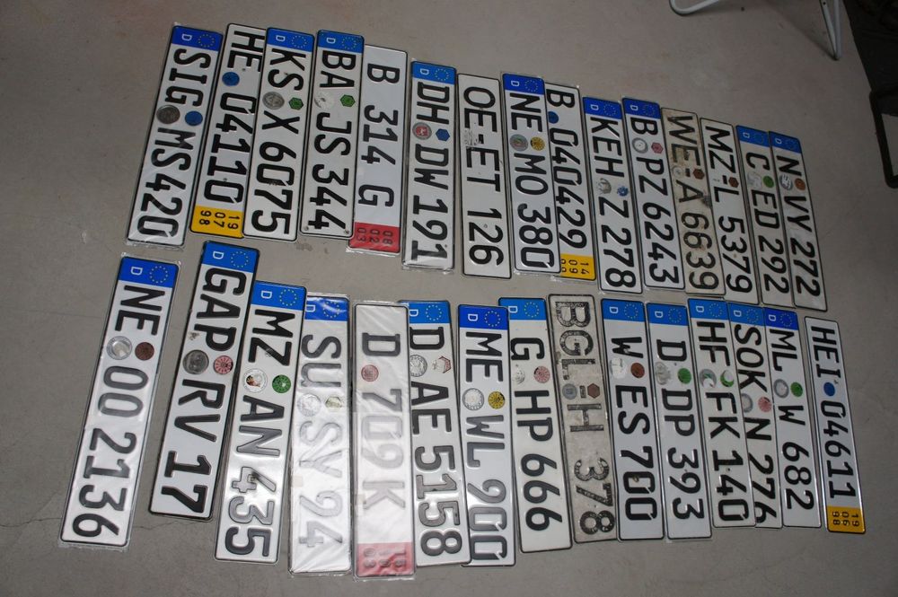 Autonummer/Nummer/Schild/NR/Sammler/Auto (D'occasion) à Neukirch ...