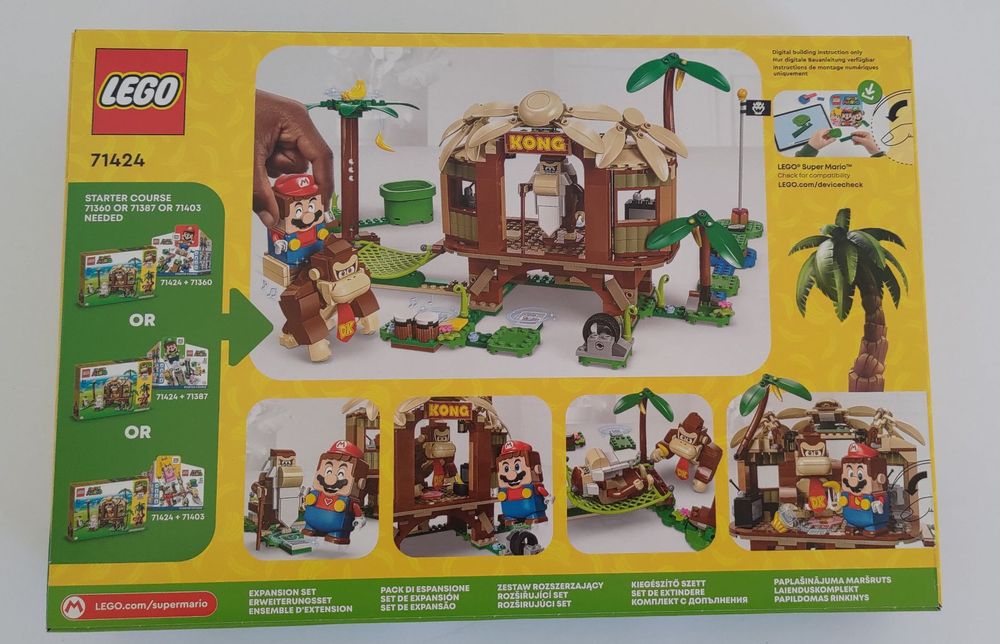 Lego 71424 Super Mario - Donkey Kong's Tree House (Neu und ...