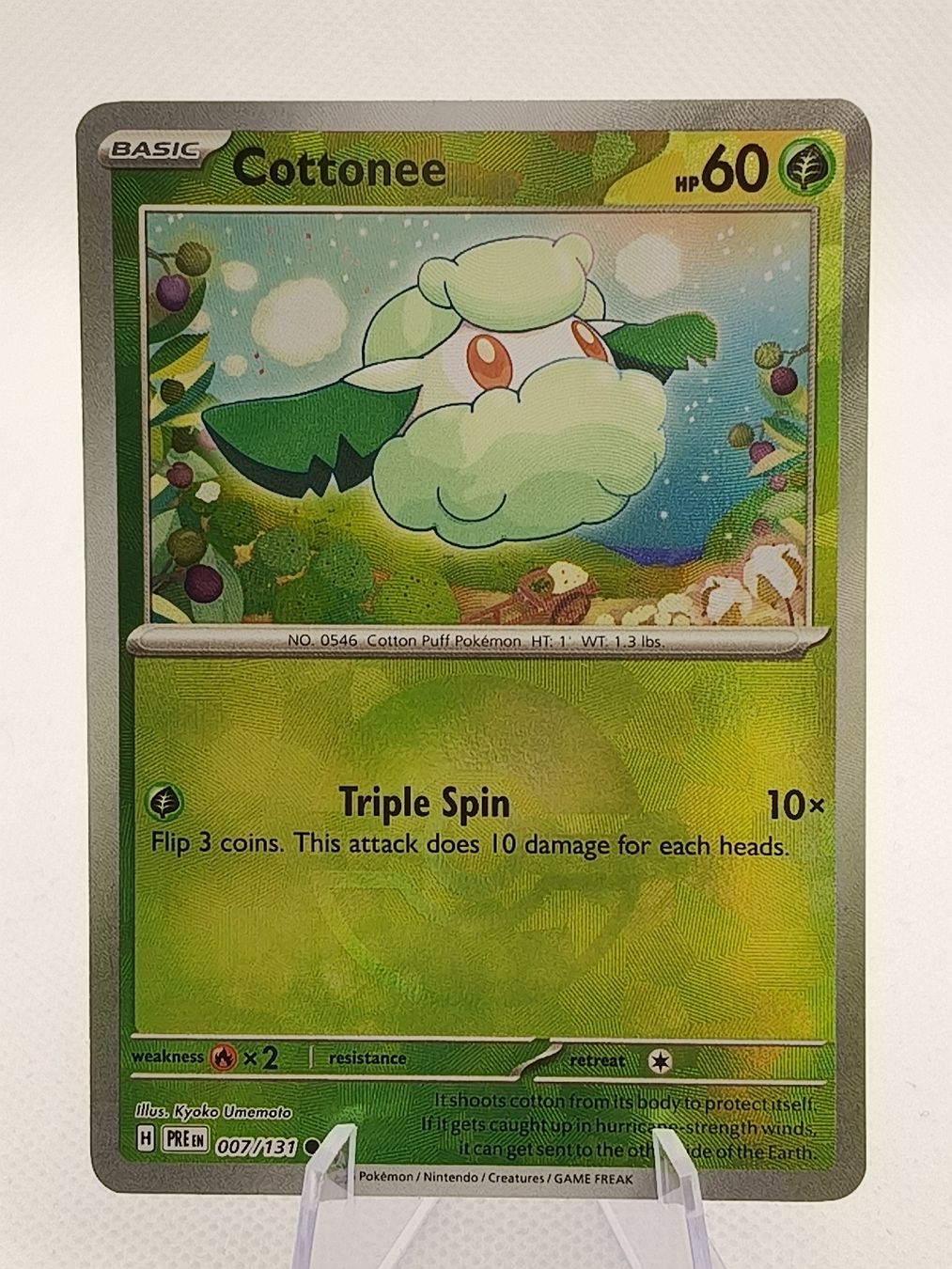 Pokemon Cottonee Pokeball 007/131 (Neu (gemäss Beschreibung)) in ...