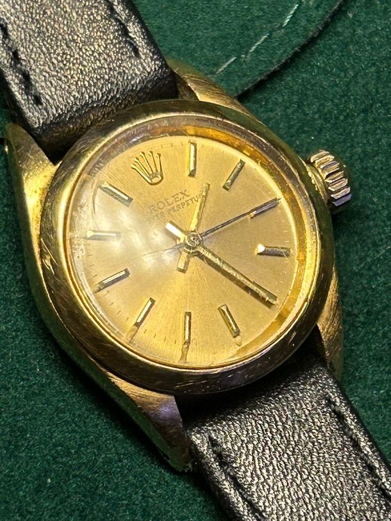 ROLEX OYSTER PERPETUAL 750 18 KARAT FUNKTIONIERT EINWANDFREI | Kaufen ...