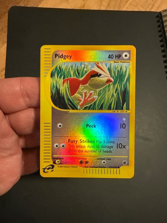 Pokemon Pidgey Expedition Base Set revers holo ab 1.- (Gebraucht) in ...