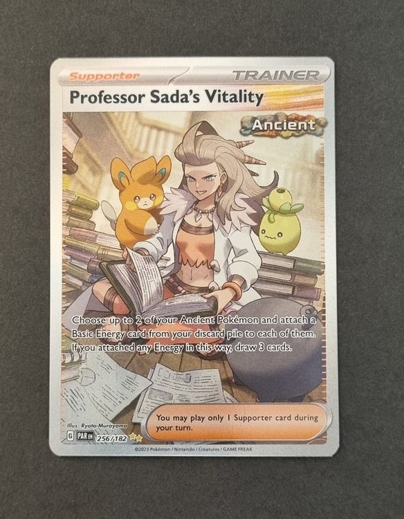 Pokémon card Professor Sada’s Vitality ALT 256/182 | Kaufen auf Ricardo