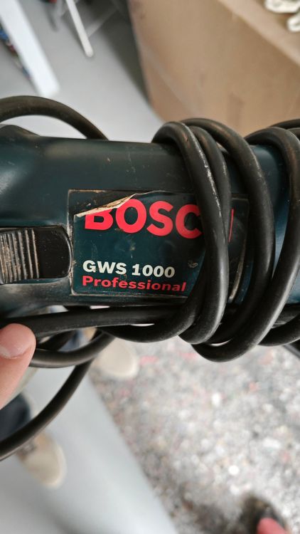 Bosch Flex GWS 1000 Professional (Defekt) in Widnau für CHF 10 – nur ...