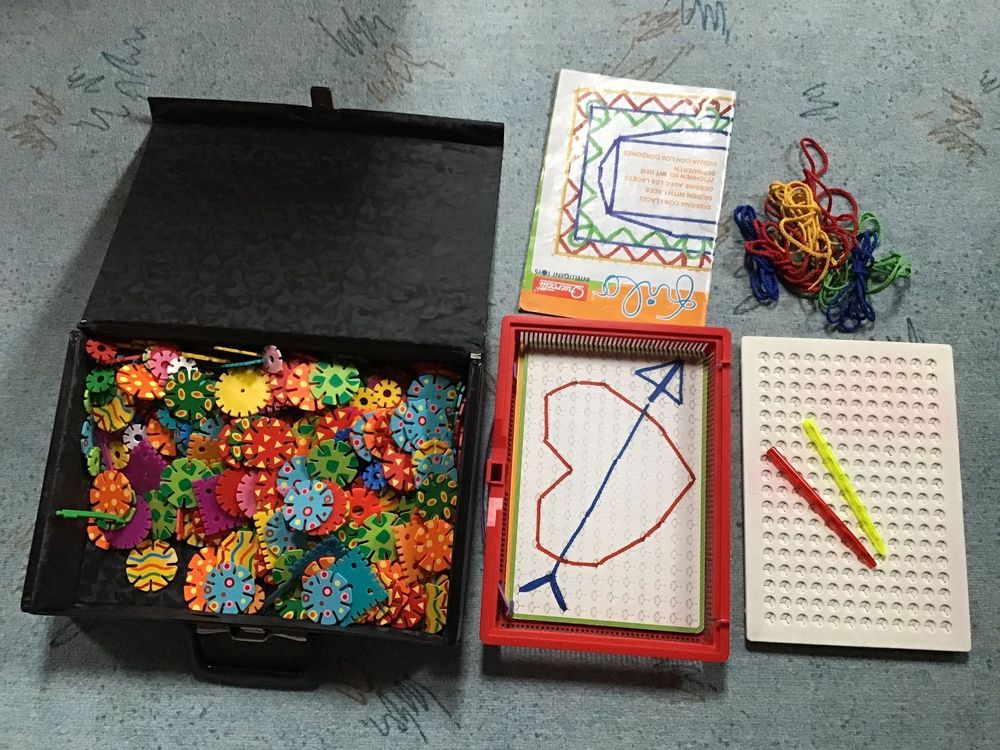 Filo Stickspiel und Steckblumen mit Koffer (Gebraucht) in Rüti ZH für ...