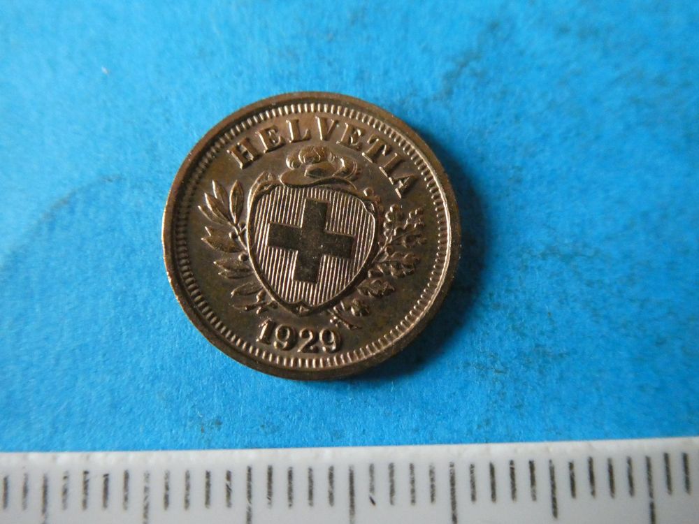 Schweiz 1929, 1 Rappen | Kaufen auf Ricardo