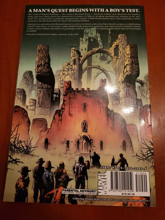 The Dark Tower - The Gunslinger Born - Comic - Stephen King (Gebraucht ...