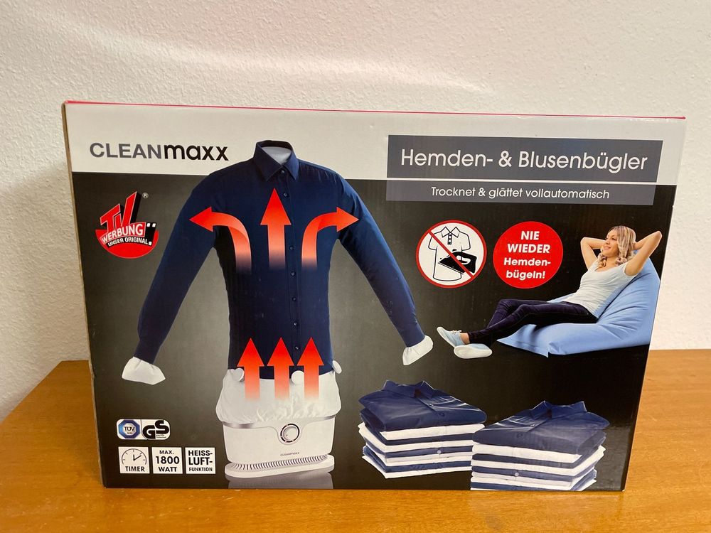 Cleanmaxx Hemden- und Blusenbügler (Neu (gemäss Beschreibung)) in ...