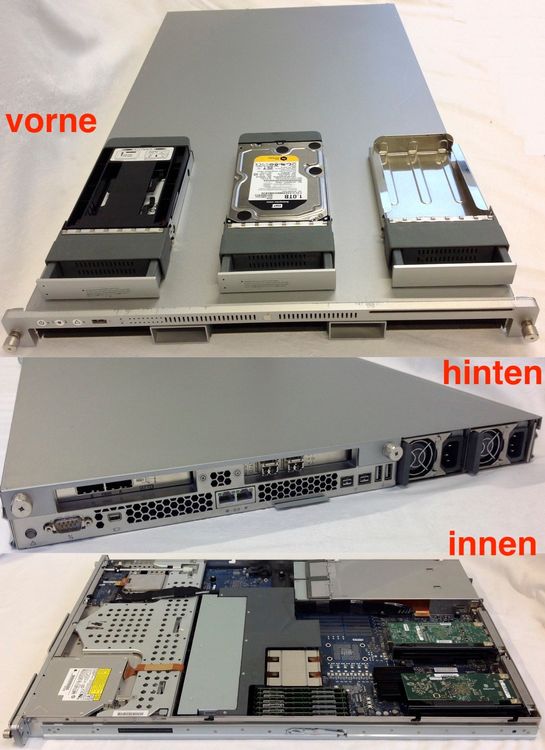 Apple Xserve Rack-Server I-Xeon/2,26GHz/4K 48GB 128GB/1+1TB (Gebraucht ...