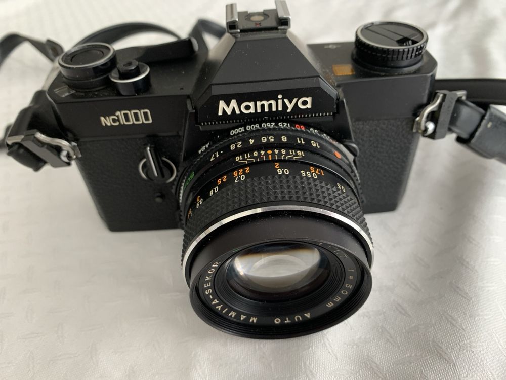 Mamiya Spiegelreflexkamera analog inkl. 2 Blitzgeräte | Kaufen auf Ricardo