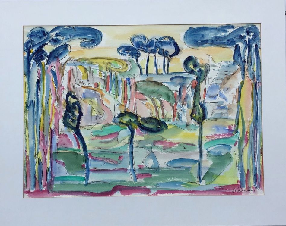 Hans Bosshard Original Aquarell (Gebraucht) in Hochdorf für CHF 55 ...