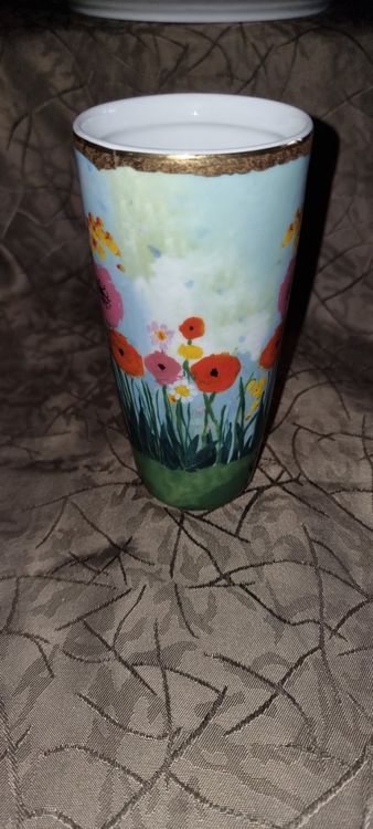 Goebel Rosina Wachtmeister Vase Mein Garten Katze (Gebraucht) in Zürich für CHF 30 – mit ...