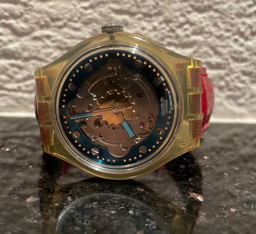 Swatch Automatic RED AHEAD, 1992 (Gebraucht) in Niederweningen für CHF ...