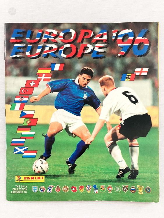 Panini EM Europa 96 Album Komplett Euro 96 Europe '96 (Gebraucht) in ...