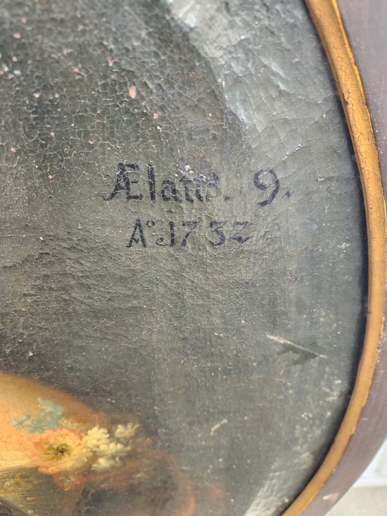 Antikes Grosses Barock Porträt von einem Mädchen Datiert1732 | Kaufen auf Ricardo