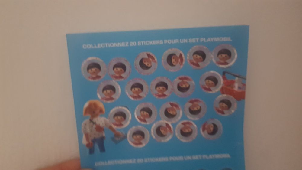 Playmobil Mania 1 volle Karte, 20 Sticker, Migros (Neu (gemäss Beschreibung)) in Lausanne für ...