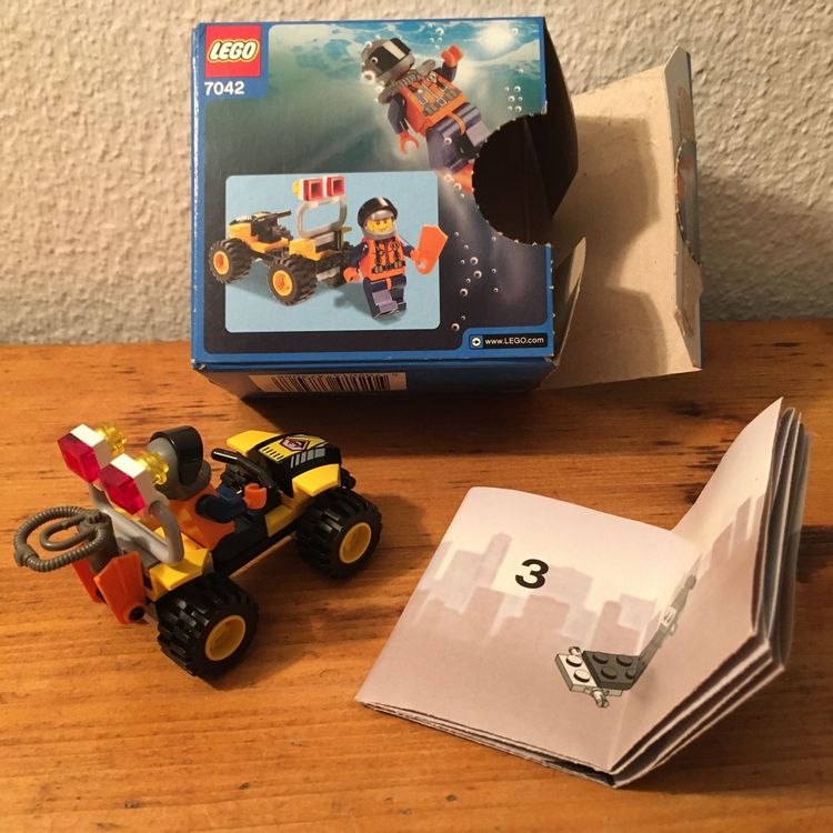 Lego Set 7042 World City Dune Patrol mit OVP und Anleitung (Gebraucht ...