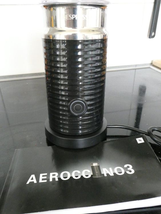 Nespresso Aeroccino3 schwarz | Kaufen auf Ricardo