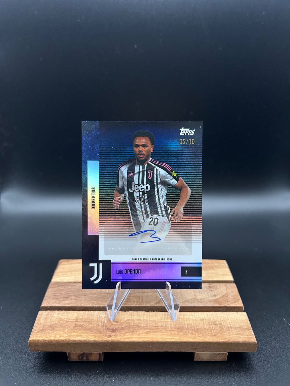 TOPPS JUVENTUS TEAMSET LOIS OPENDA 2/10 AUTORAPH (Neu (gemäss ...