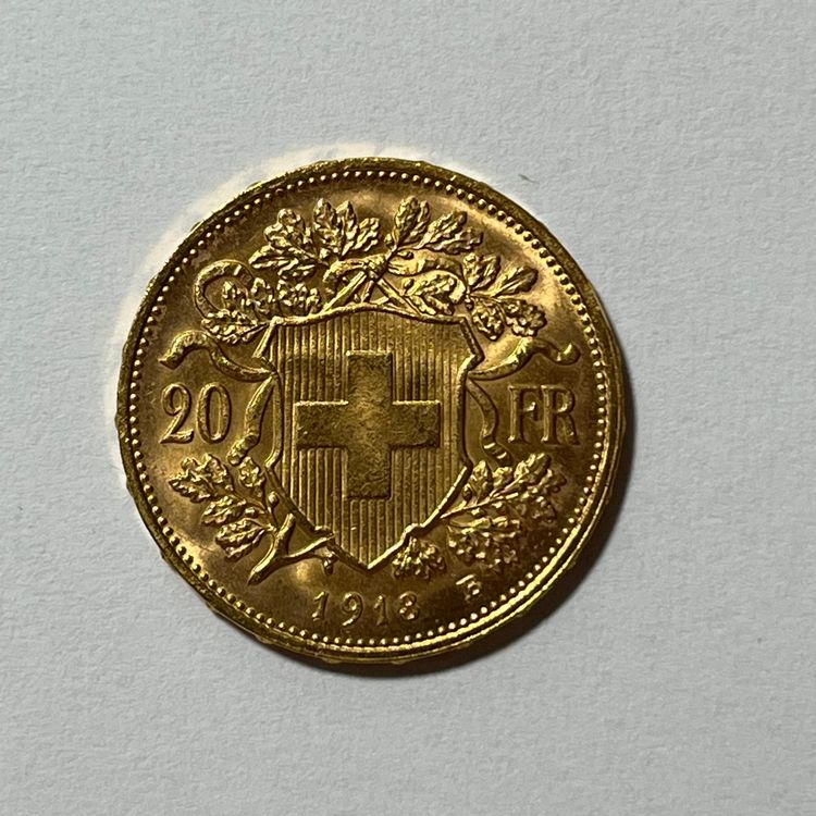 Goldvreneli 20 Jg. 1913 ab 1 CHF !!! (Gebraucht) in Niederscherli für ...