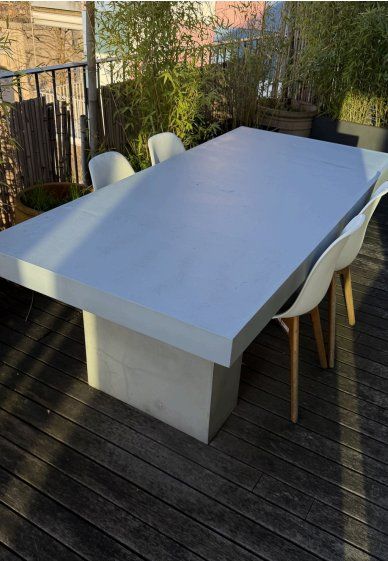 Designer Beton Gartentisch Fermob Bogen 33 (Gebraucht) in Zürich für ...