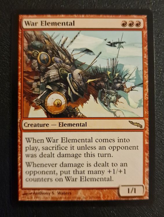 War Elemental, Magic the Gathering | Kaufen auf Ricardo