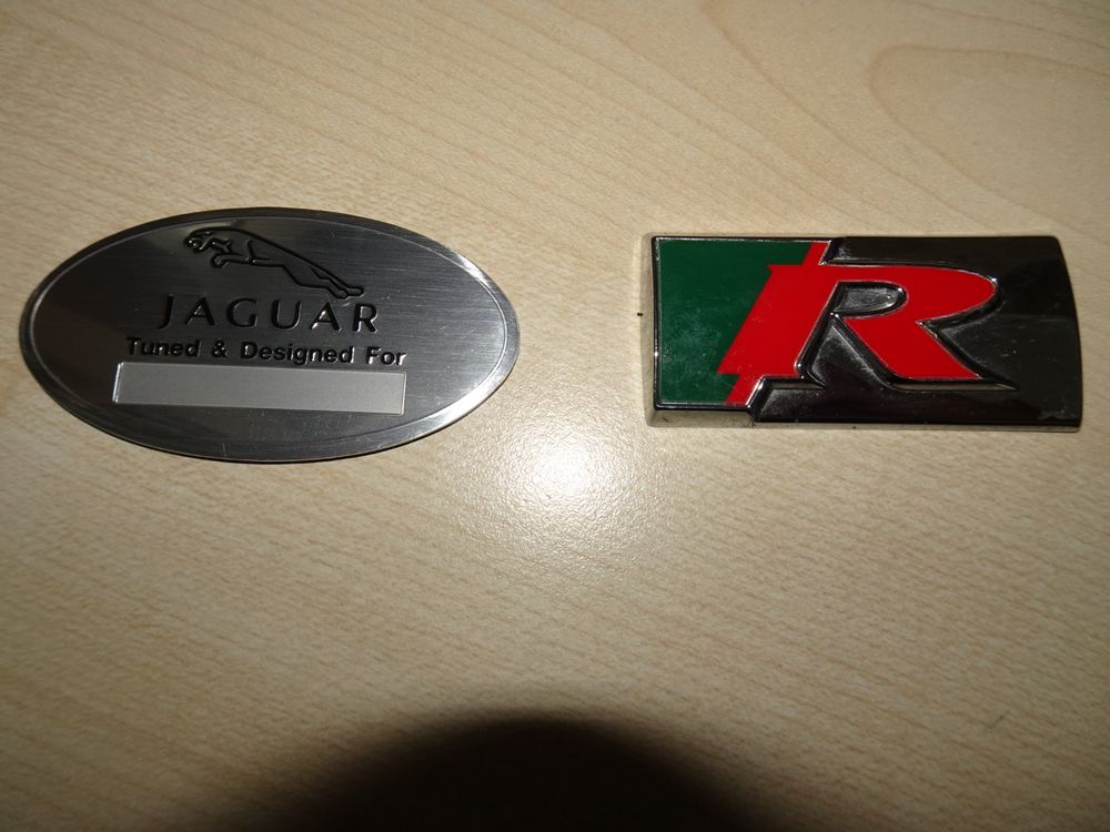 Jaguar Emblem Tuned Dessigned For + Jaguar R (Gebraucht) in Eschen für ...