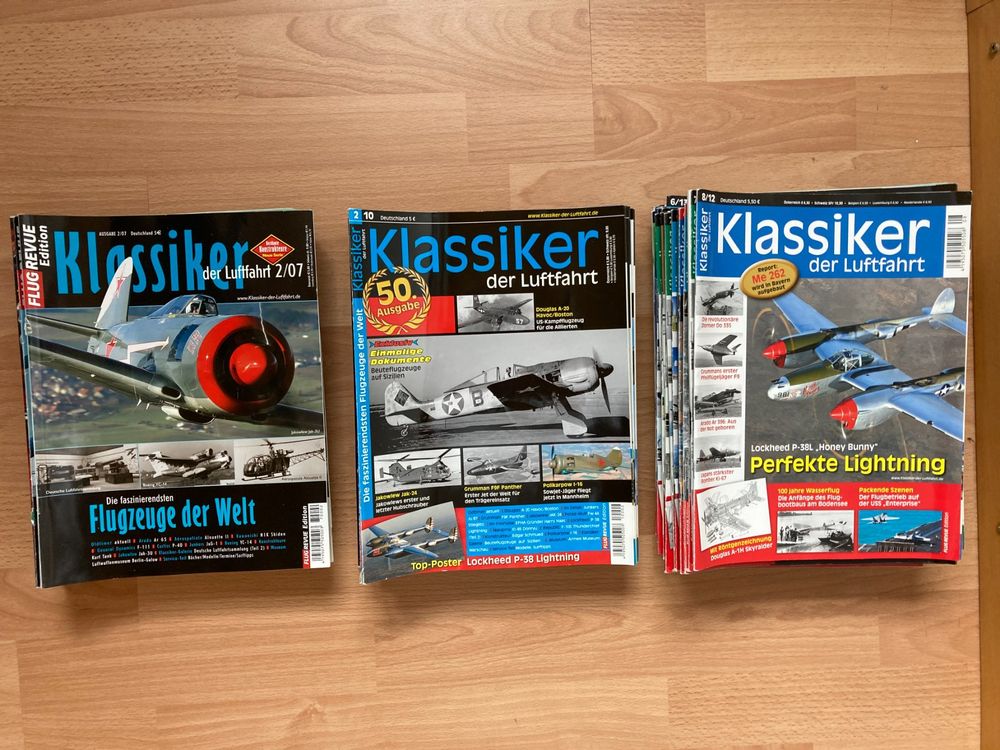 58 Magazine Klassiker der Luftfahrt (Gebraucht) in Arbon für CHF 29 ...