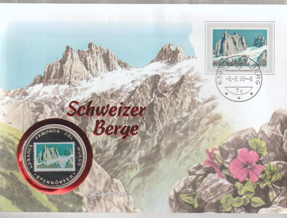 Numisbrief Schweizer BergeSpannörter | Kaufen auf Ricardo